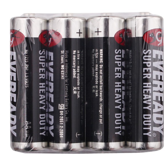 Pin tiểu AA 1.5V EVEREADY Super Heavy Duty mèo đen dùng cho đồ chơi ...