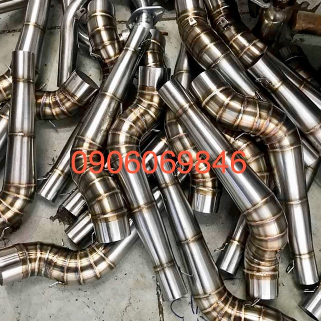 Co nối, khúc cong cổ pô hai khúc inox 304 gắn mọi xe | Shopee Việt Nam