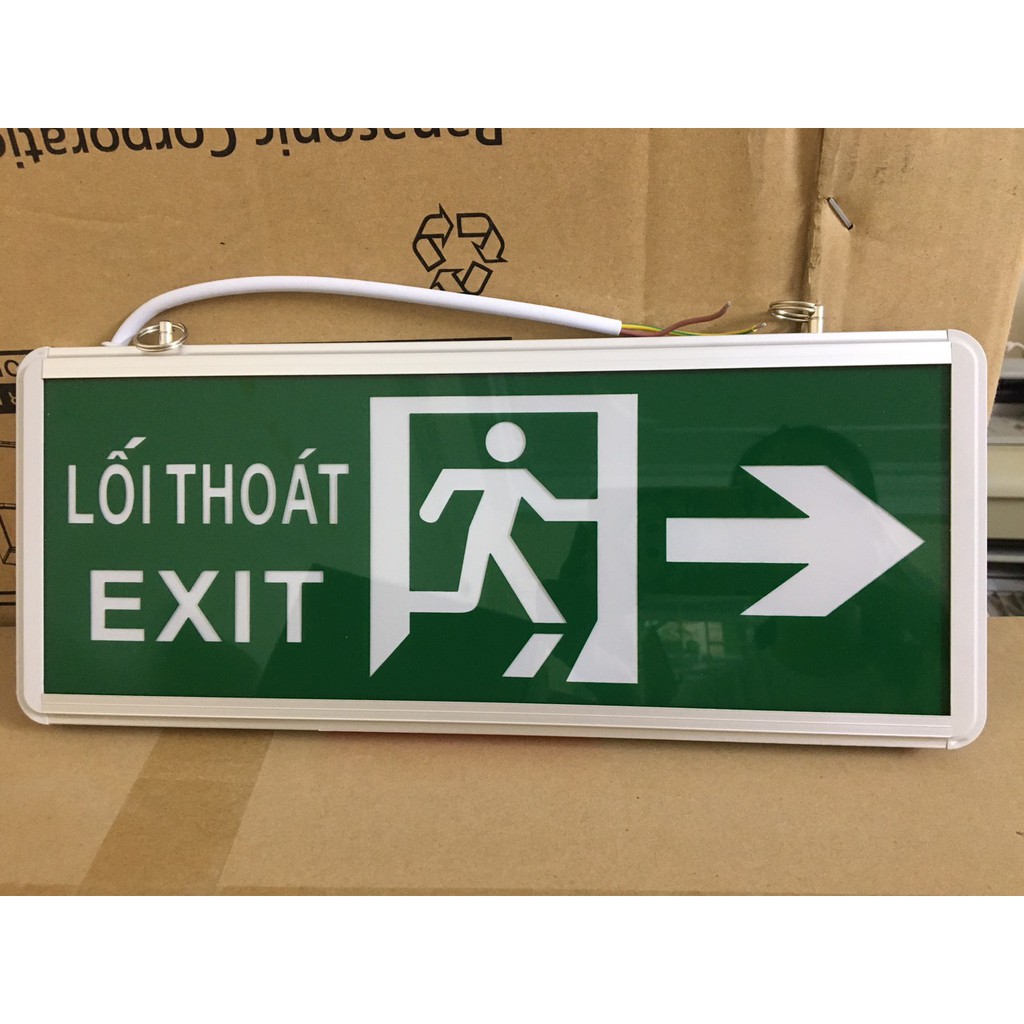 Đèn EXIT 1 mặt, 2 mặt | Shopee Việt Nam