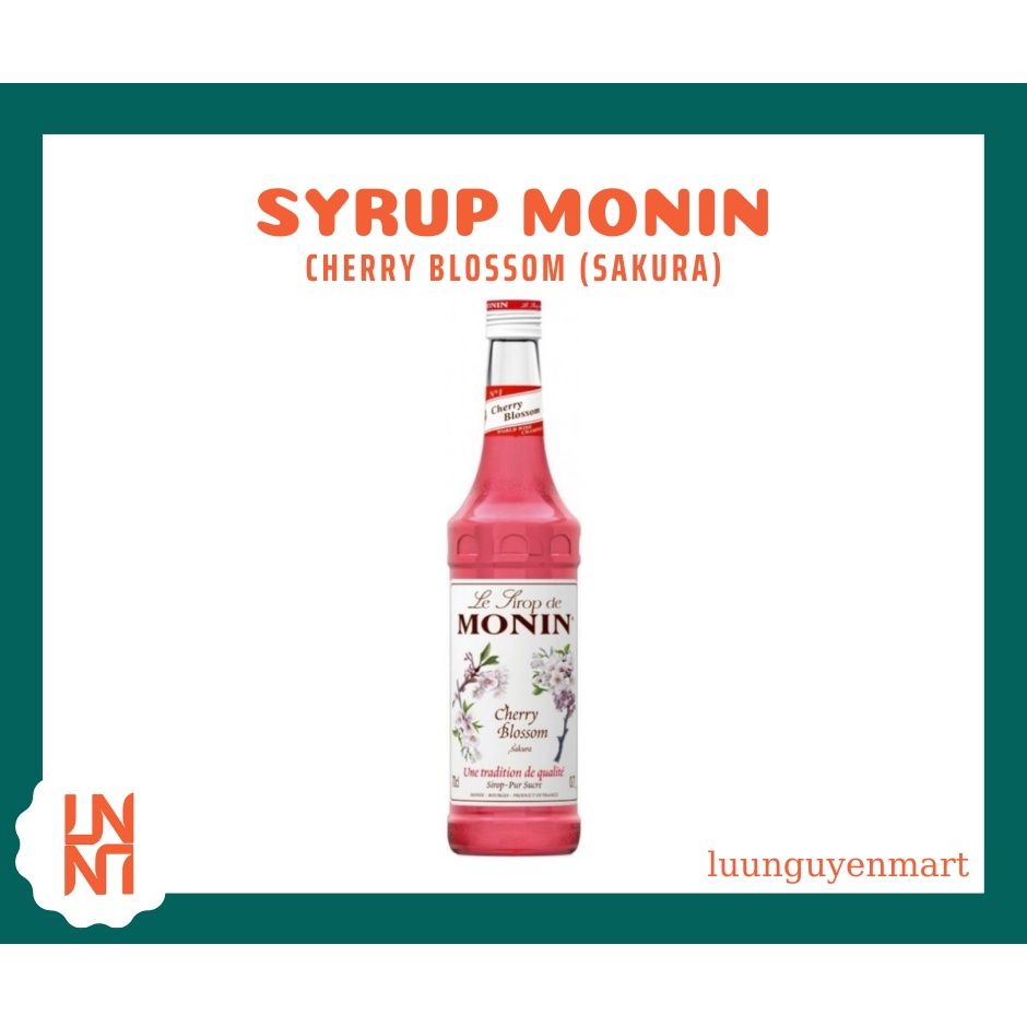 Siro/ Syrup Monin Cherry Blossom (Sakura) 700ml | Shopee Việt Nam