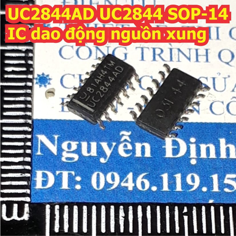 3 con UC2844AD UC2844 SOP-14 IC dao động nguồn xung kde7881 | Shopee ...