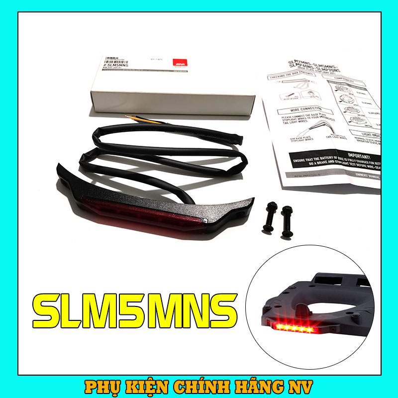 Đèn hậu stop Givi SLM5MNS Led cảnh báo dừng đảm bảo an toàn gắn đế ...
