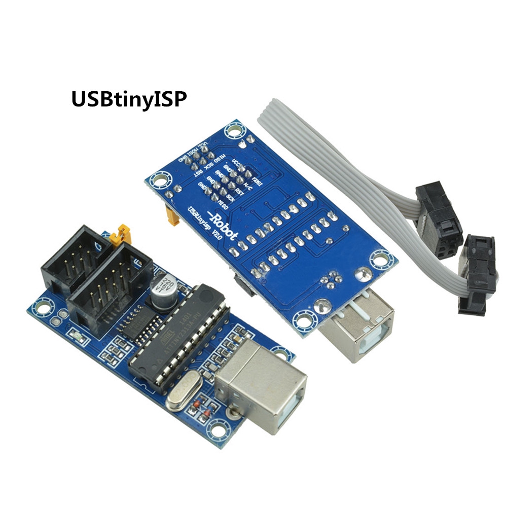 DIYMORE Bộ lập trình USB Tiny USBtinyISP AVR ISP dành cho cho bộ nạp khởi động Arduino Meag2560 ...