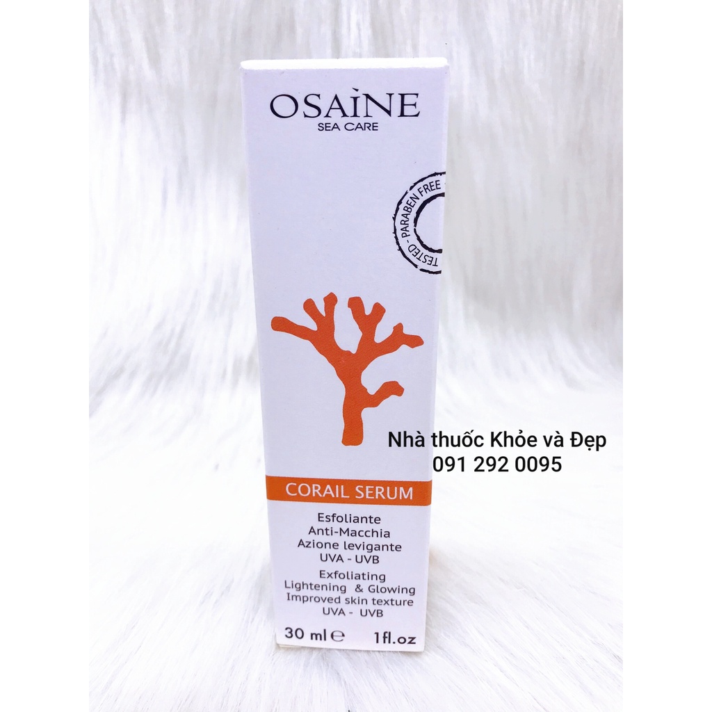 Osaine Corail Serum - Tinh chất dưỡng da và mờ thâm | Shopee Việt Nam
