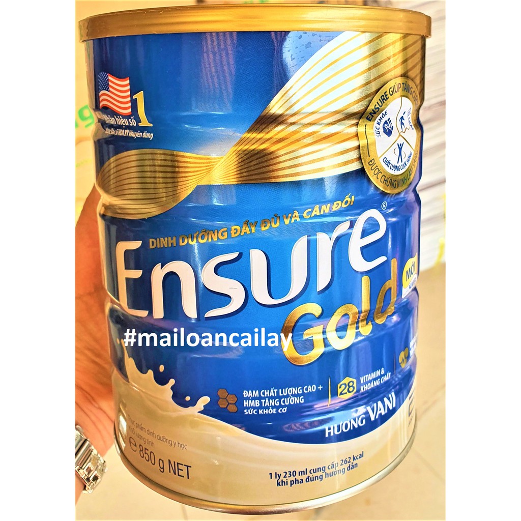 Ensure Gold Hương Vani 900g | Shopee Việt Nam