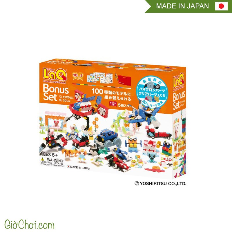 Bộ xếp hình sáng tạo LaQ Bonus Set 2016 | Shopee Việt Nam