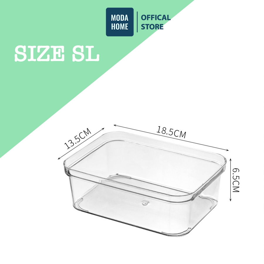 Khay Chia Ngăn Kéo Trong Suốt, Để Bàn Enoda Home Nhiều Size P003 | Shopee Việt Nam