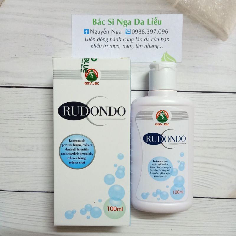 ️[CHÍNH HÃNG] Dầu tắm dầu gội giảm gầu và chống nấm Rudondo 100ml ...