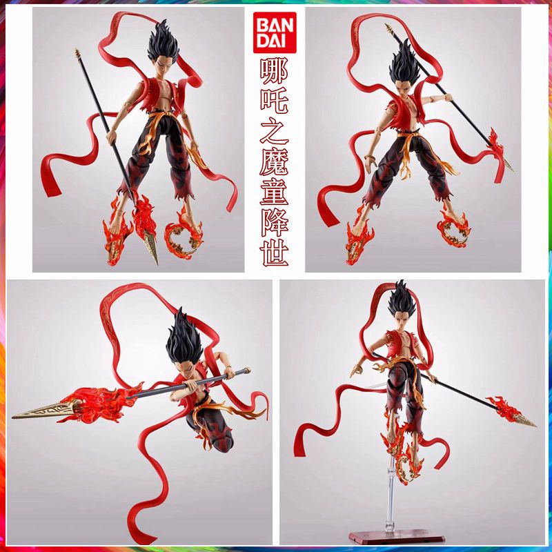 Bandai chính hãng Shf Nezha's Demon Boys Model Model Toy Junior Nezha ...