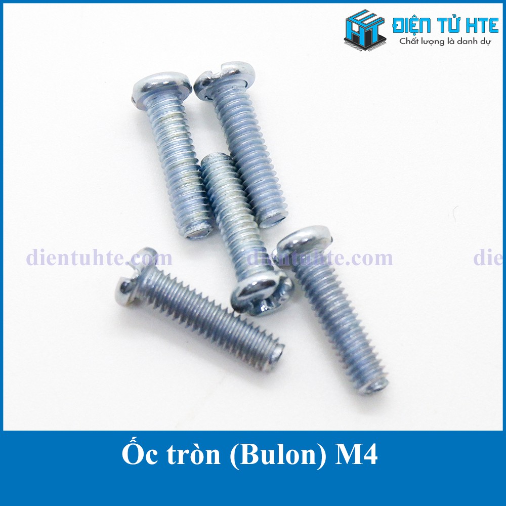 Ốc tròn (Bulon) ren nhuyễn M2 M3 M4 nhiều độ dài (Gói 20 con) | Shopee ...