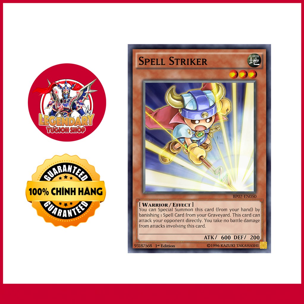 [Thẻ Bài Yugioh Chính Hãng] Spell Striker | Shopee Việt Nam