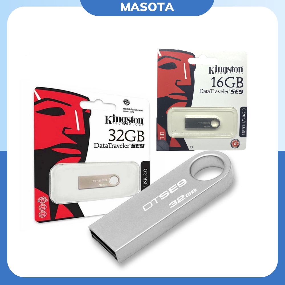 USB Kingston SE9 32Gb/16Gb USB chống nước 2.0 Bảo hành 12 tháng ...