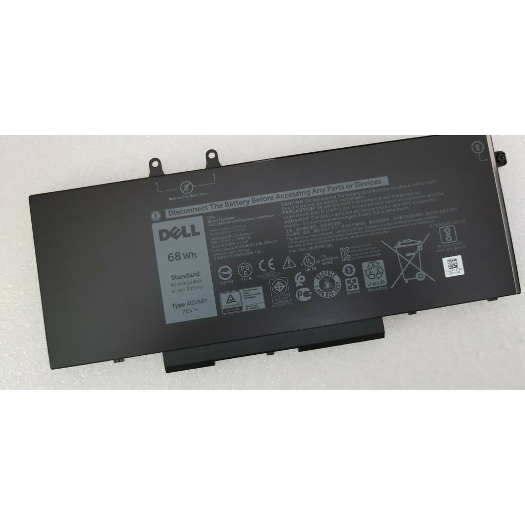 Pin Laptop Dell Precision 3540 5510 5520 Latitude 5400 5500 XPS 9550 ...