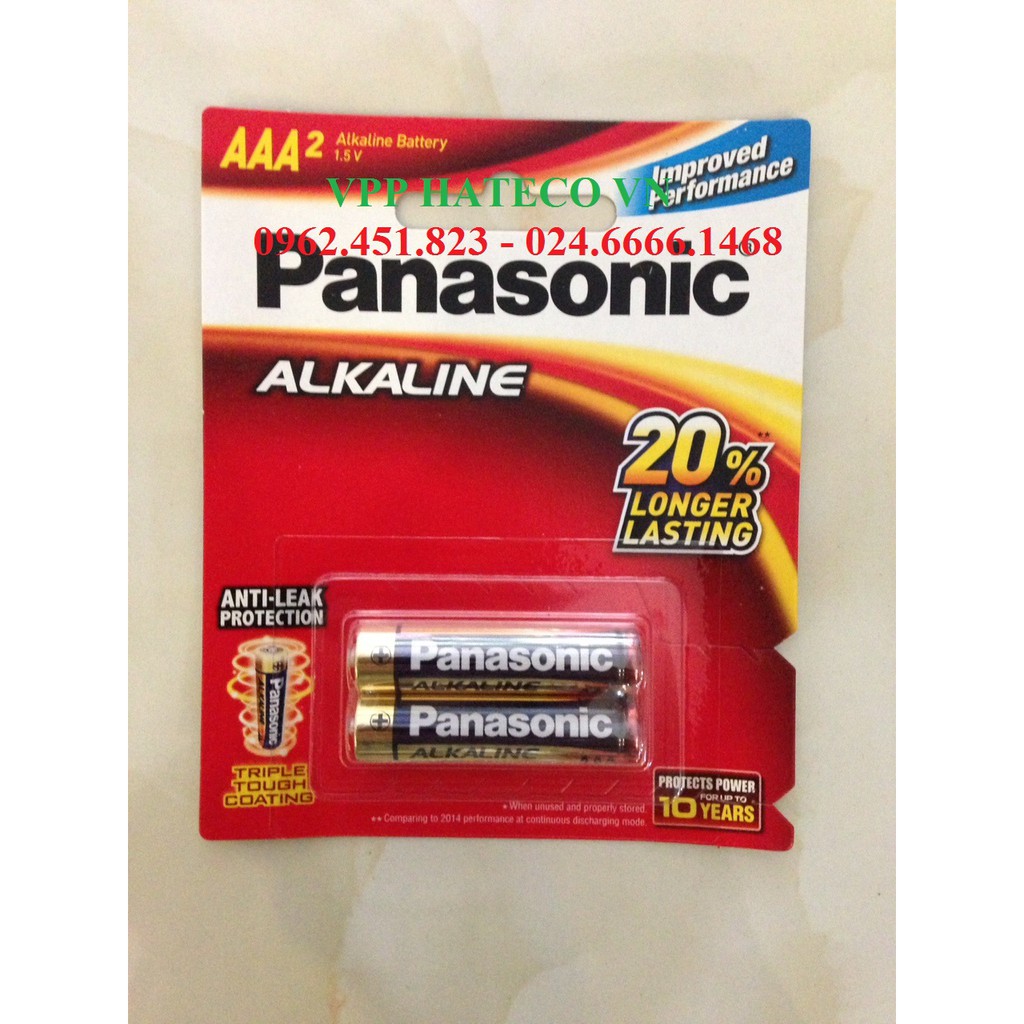 Pin Panasonic AA Alkaline LR6T-1.5V, hàng chính hãng - Pin tiểu ...