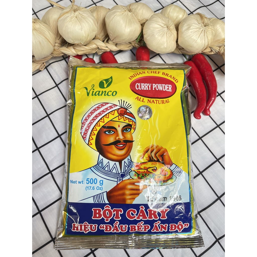 Bột cary / bột cari ông già Ấn hiệu Vianco 500gram - Gia vị ngon cho đồ ...