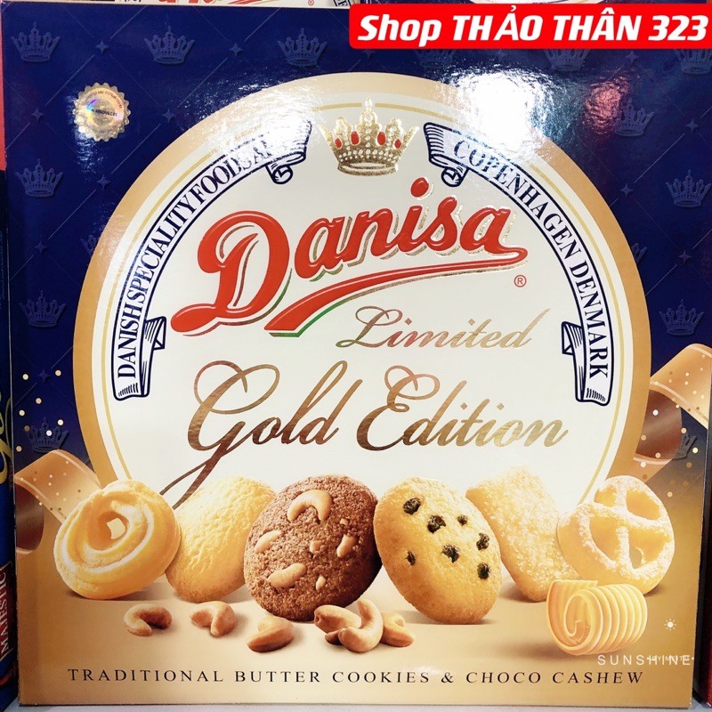 T11/2026- Bánh Danisa Gold Edition Limited | Shopee Việt Nam