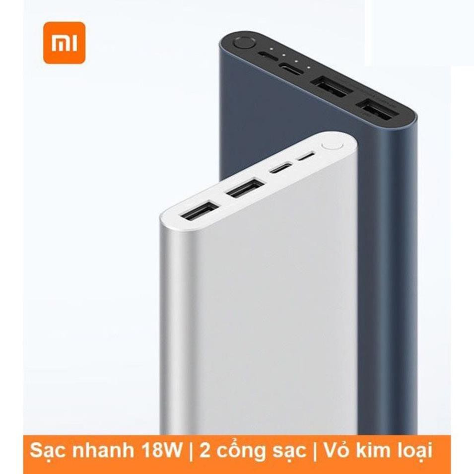 Sạc dự phòng Xiaomi 10000mAh/20000mAh Gen 3 Bản Sạc Nhanh 2019 – Xiaomi ...