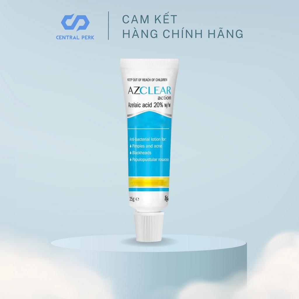Kem mụn Azclear 20% Azelaic Acid làm mờ thâm và giảm mụn lành tính ...