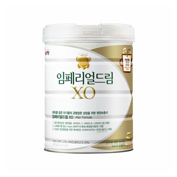 Sữa Bột Namyang XO Số 5 Cho Trẻ Lớn Hơn 36 Tháng Nội Địa Hàn Quốc 800g | Shopee Việt Nam