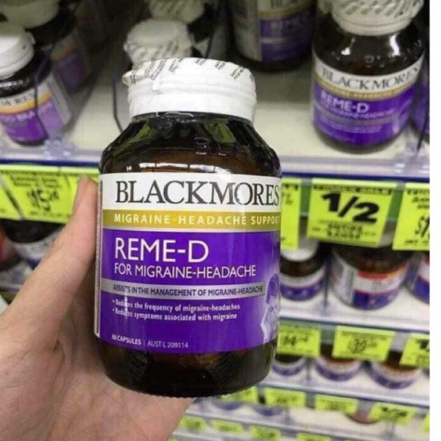 [Chuẩn air] Viên uống tiền đình Blackmores Reme-d | Shopee Việt Nam