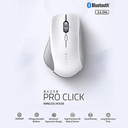 Chuột không dây Razer Pro Click-Humanscale-Wireless_Mới, hàng chính ...