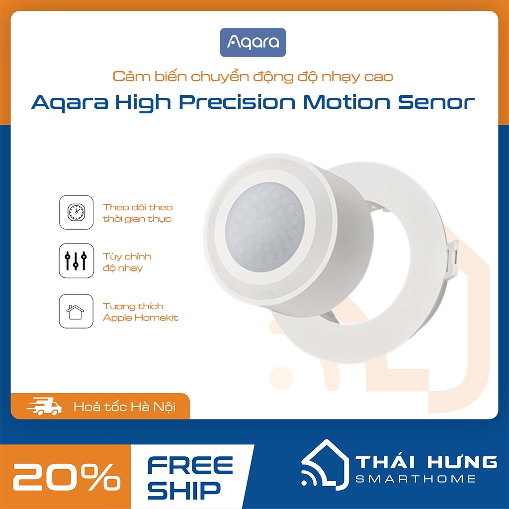 Aqara high precision motion sensor - Cảm biến độ nhạy cao zigbee 3.0 ...