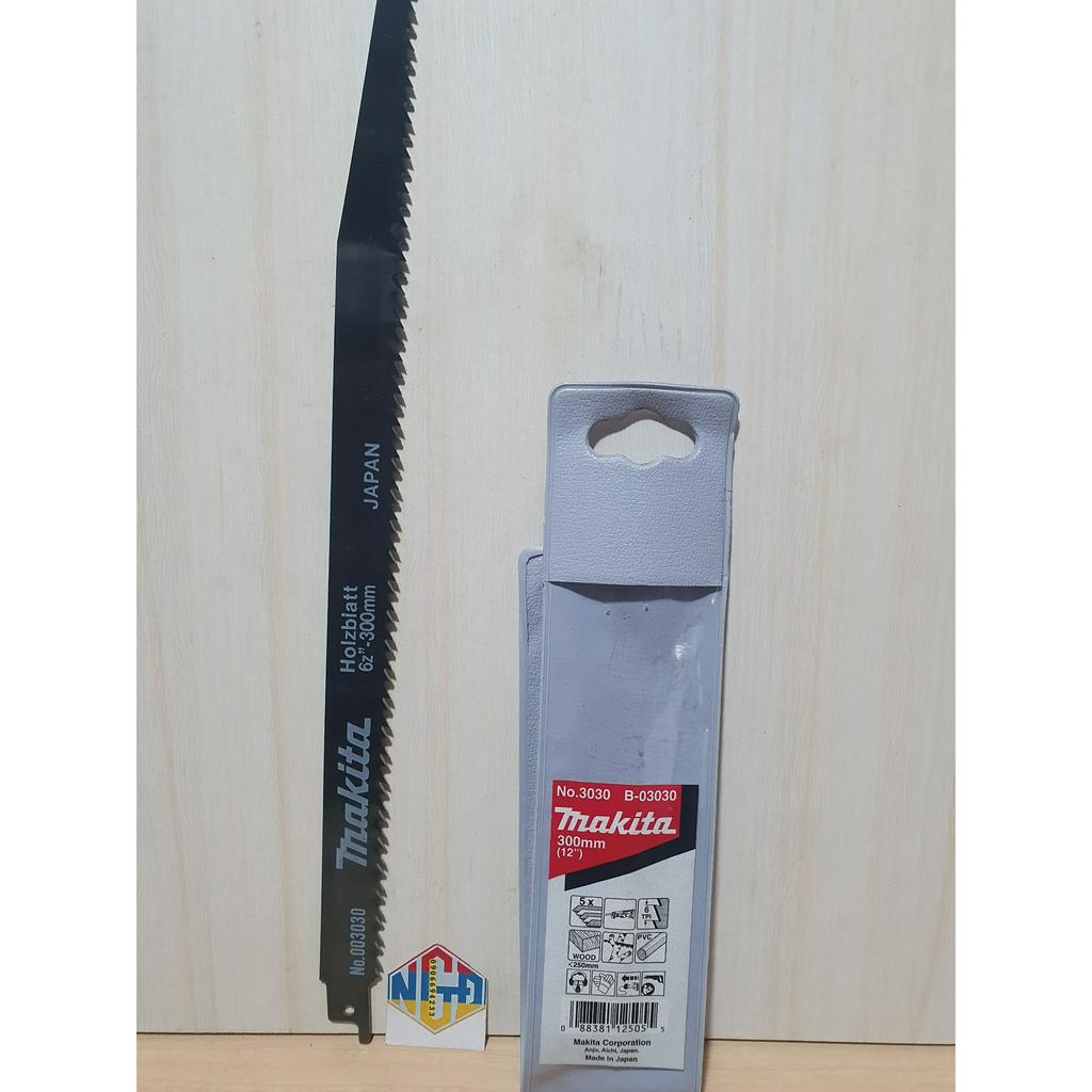 Lưỡi cưa kiếm cắt gỗ dài 300mm Makita B-03030 (giá 1 lưỡi) | Shopee ...