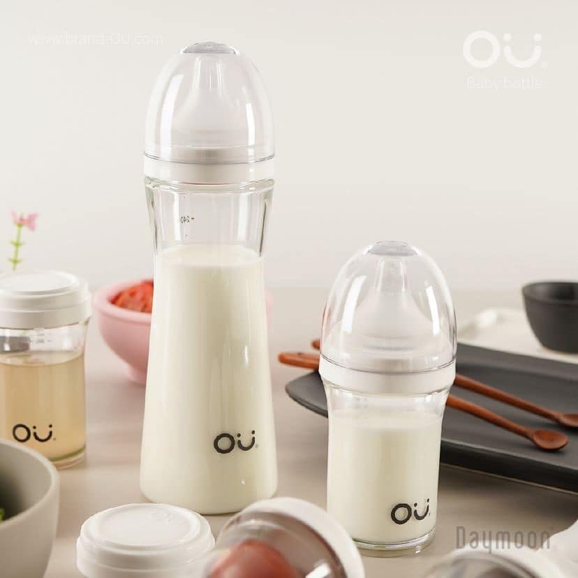 Set 2 bình sữa OU:Wish PA cao cấp cho bé 140ml, 260ml | Shopee Việt Nam