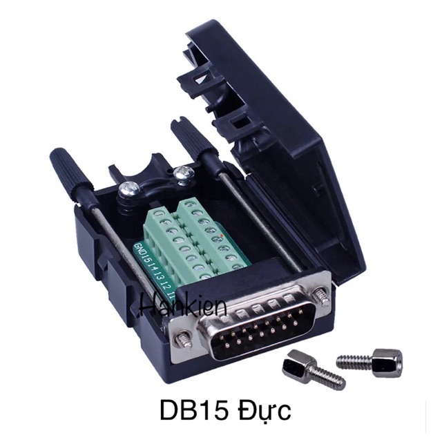 Đầu cắm DB15 loại vặn vít domino dùng cho PLC Servo | Shopee Việt Nam