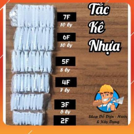 [100 con] tắc kê nhựa 2F 3F 4F 5F 6F 7F | Shopee Việt Nam