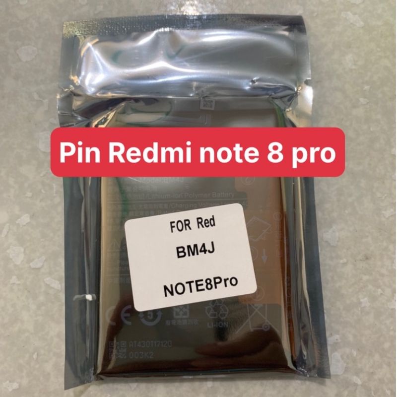 Pin Xiaomi Redmi Note 8 Pro BM4J xịn bảo hành 6 tháng | Shopee Việt Nam
