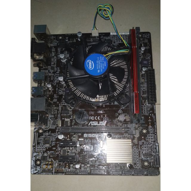 Combo skylake 1151 cpu g4400, main asus B150 M-K, ram ddr4 4g còn bảo ...