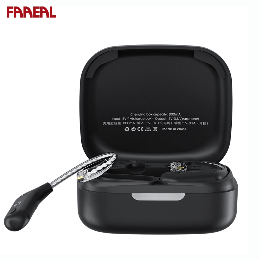 Faaeal KZ AZ09 HD Bluetooth 5.4 Cáp nâng cấp HIFI Tai không dây có hộp sạc Mô-đun nâng cấp cho ...