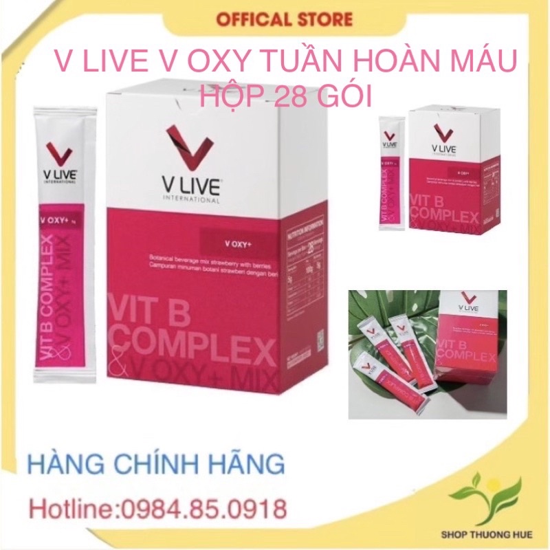 V LIVE OXY TUẦN HOÀN MÁU 10 Hộp | Shopee Việt Nam