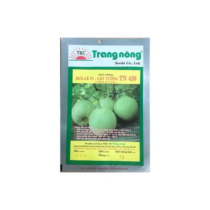 HẠT GIỐNG DƯA LÊ F1 - CÁT TƯỜNG TN 420 1gram | Shopee Việt Nam