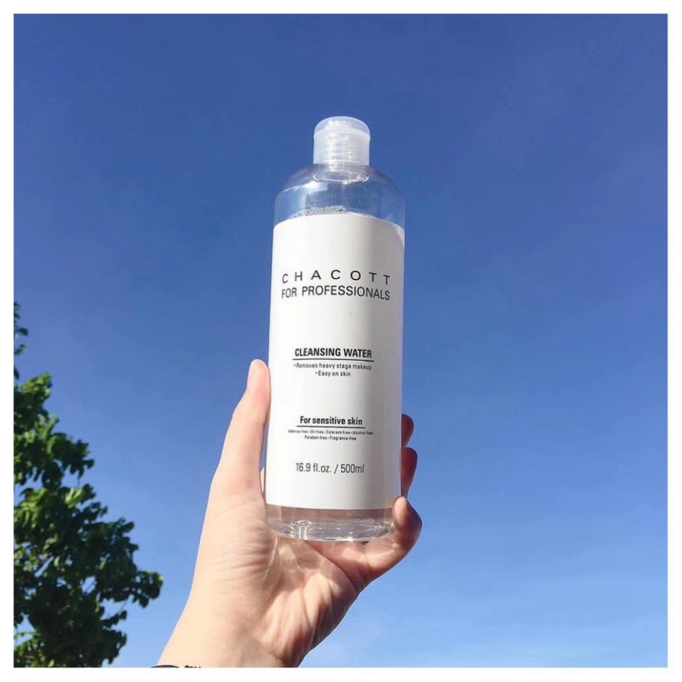 Nước tẩy trang Chacott for Professionals Cleansing Water 500ml G43 | Shopee Việt Nam