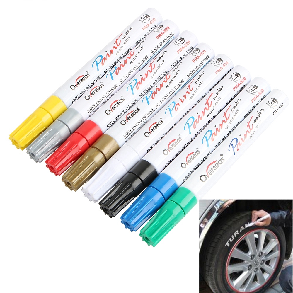 Waterproof Paint Marker Pen Permanent Universal Bickcle Motorcycle Car ...