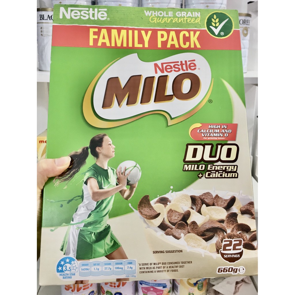 NGŨ CỐC NESTLE MILO DUO 660G | Shopee Việt Nam