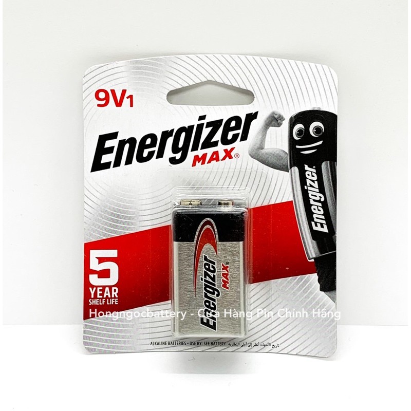 Pin 9V Energizer ( Pin Vuông 9V ) 6LF22 - Hàng Chính Hãng | Shopee Việt Nam