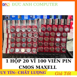 Pin Cmos MAXELL CR2032 3V - 1 Hộp 20 Vỉ - 100 Viên , Chính Hãng ...
