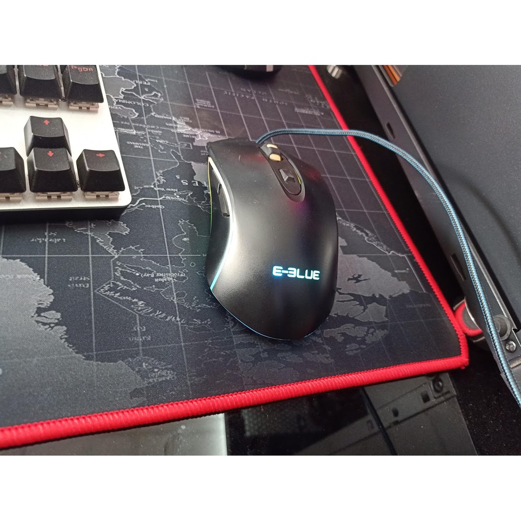 Chuột chơi game Eblue EMS667 RGB Gaming Black | Shopee Việt Nam