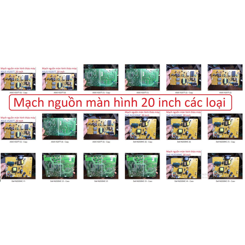 mạch nguồn màn hình benq 20 " inch board power supply Dell IN2030MC ...
