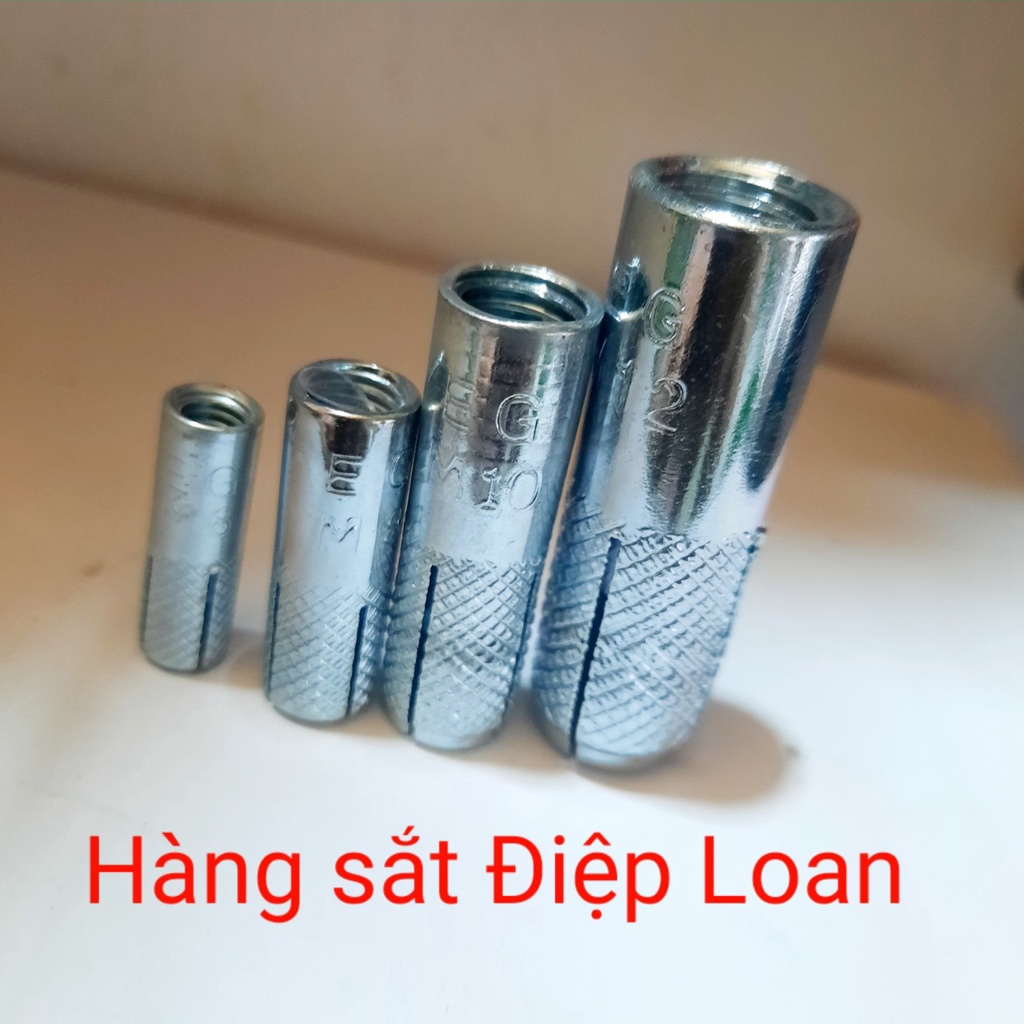 Nở đạn, tắc kê đạn, nở đóng thanh ti ren các size M6, M8,M10,M12 ( giá ...