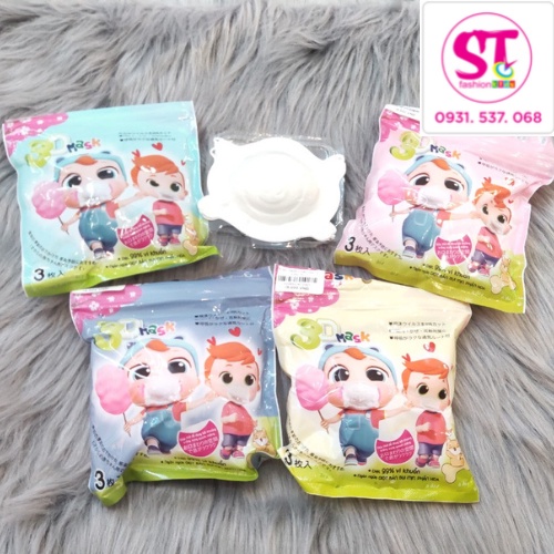 Khẩu trang Gấu 3D mask SET 3 CÁI - MIO MASK | Shopee Việt Nam
