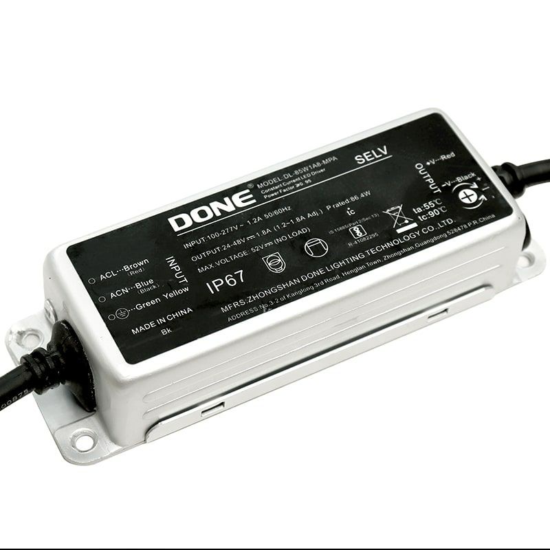 Nguồn Done dòng Led Driver nhôm chống nước, Nguồn chấn lưu 100% Chính ...
