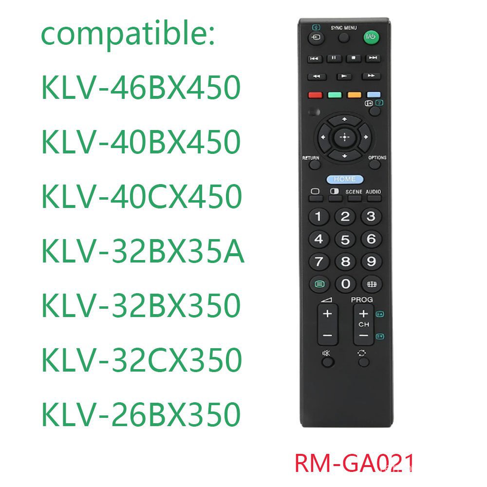 Thiết Bị Điều Khiển Từ Xa Thay Thế Cho TV Sony RM-GA021 KLV-46BX450 KLV ...