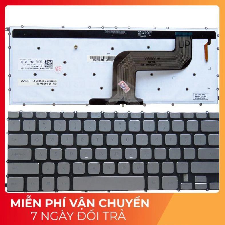 [BH 12TH] Bàn Phím Laptop Keyboard Dell Inspiron 14-7437 (Có Đèn ...