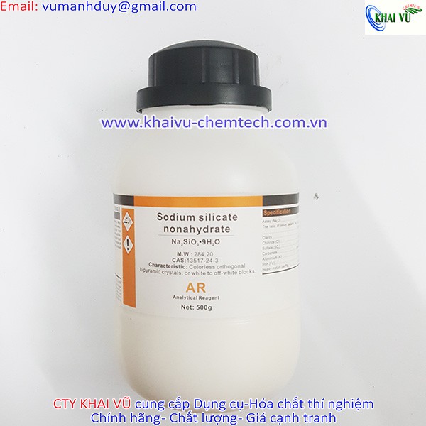 Hóa chất Sodium silicate natri silicat, Thủy tinh lỏng Na2SiO3.9H2O ...