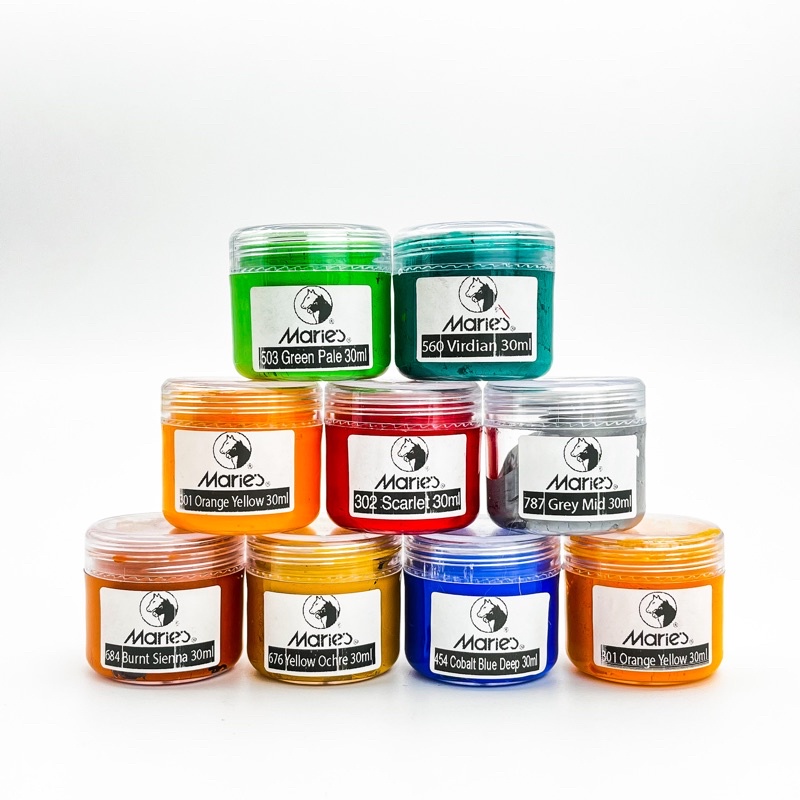 Màu Acrylic Maries Chinjoo lọ 30ml - Bảng Màu 1 | Shopee Việt Nam