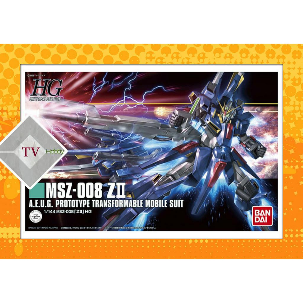 Mô Hình Lắp Ráp HGUC 1/144 MSZ-008 ZII Z II Zeta II Gundam | Shopee Việt Nam